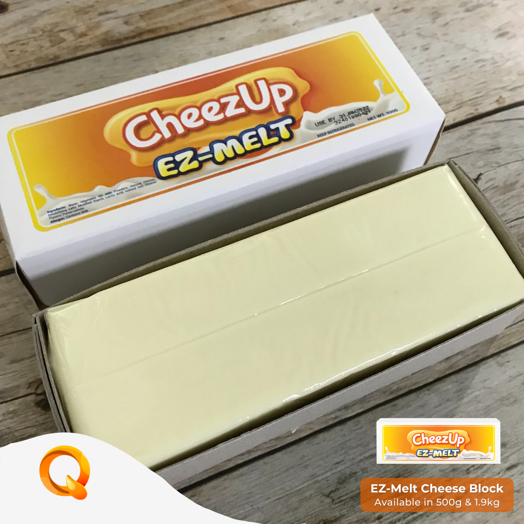 CheezUp EZ-Melt Cheese Block (500g) – MerQado Food Ingredients