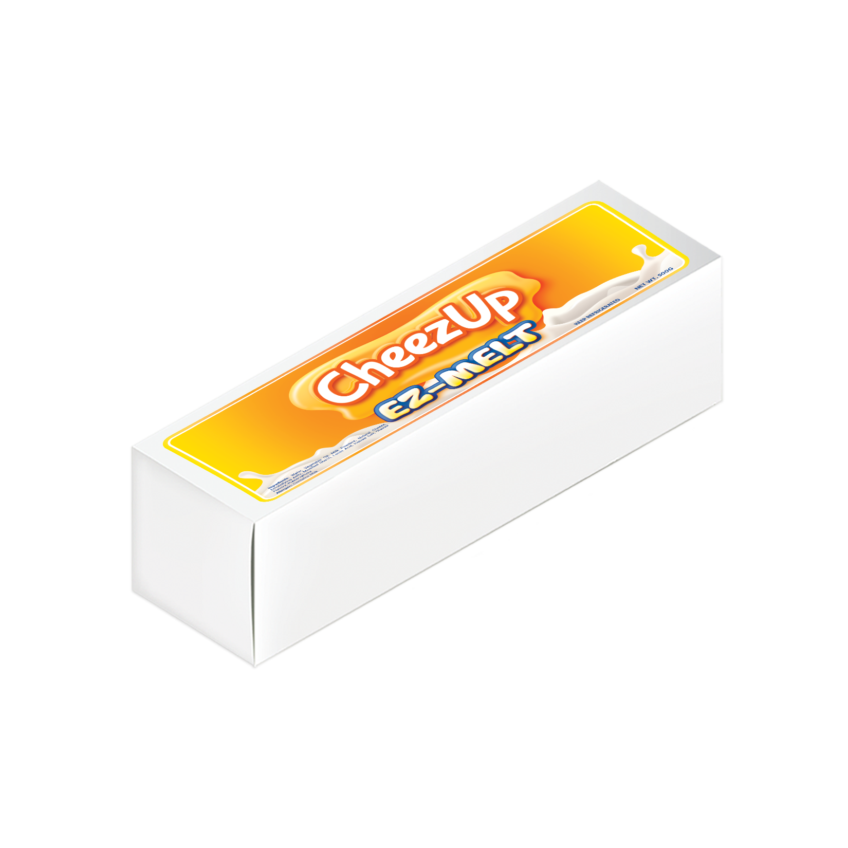 CheezUp EZ-Melt Cheese Block (500g) – MerQado Food Ingredients